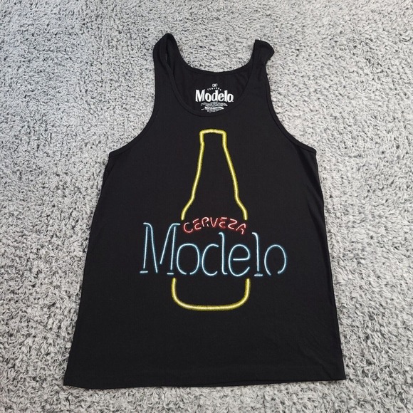 Modelo | Shirts | Modelo Shirt Men Medium Black Tank Top Cerveza Beer ...